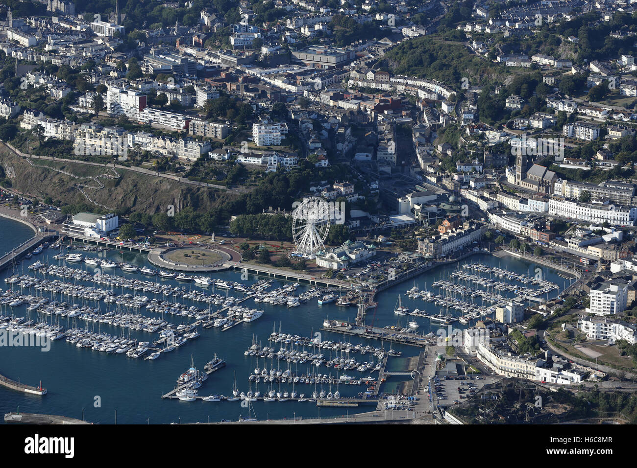 Aerial view of torquay -Fotos und -Bildmaterial in hoher Auflösung – Alamy