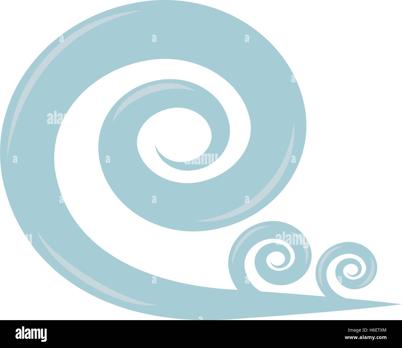 Luft-Klima-Symbol isoliert Symbol Stock-Vektorgrafik - Alamy