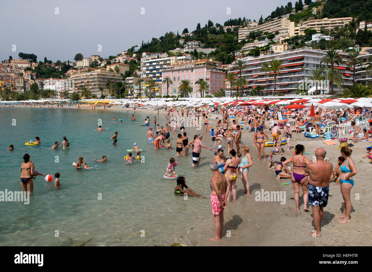 Strand bei menton Stockfotos und -bilder Kaufen - Alamy