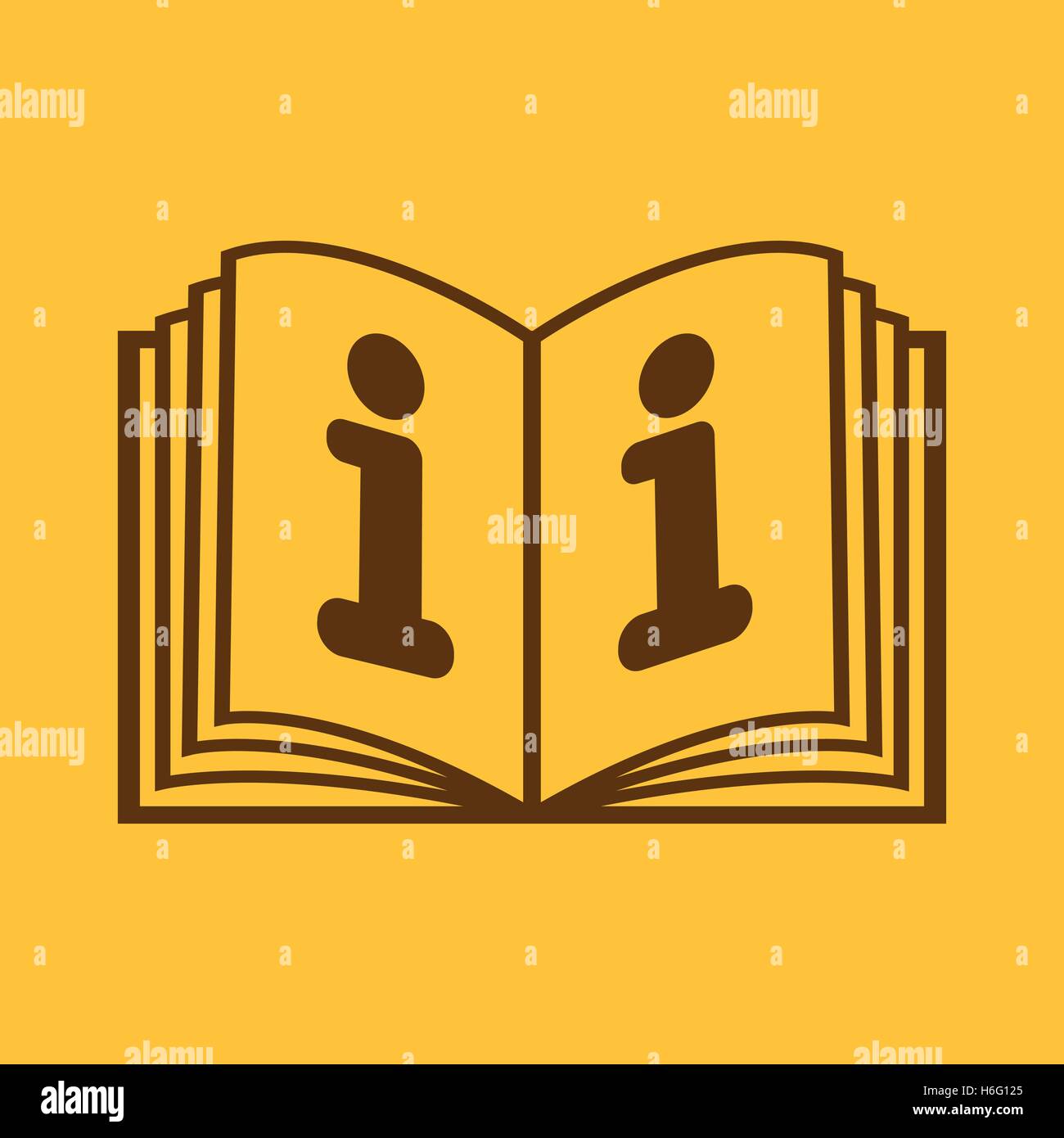 Open Book Icon Manual Tutorial Stockfotos & Open Book Icon Manual ...
