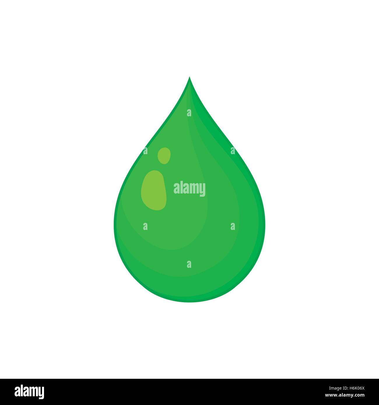 Tropfen Sie Wasser Symbol, Cartoon-Stil Stock-Vektorgrafik - Alamy