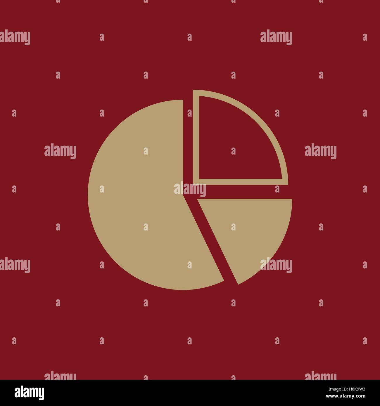 Das Diagramm Symbol. Diagramm und Infograph, Infografik, Graph ...