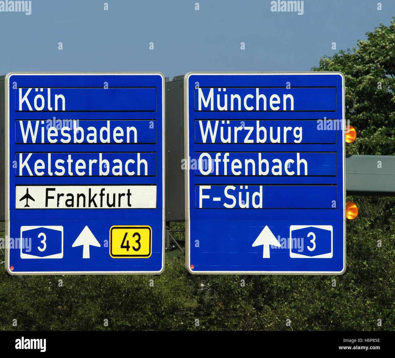Schild von einer deutschen bundesstraße -Fotos und -Bildmaterial in ...