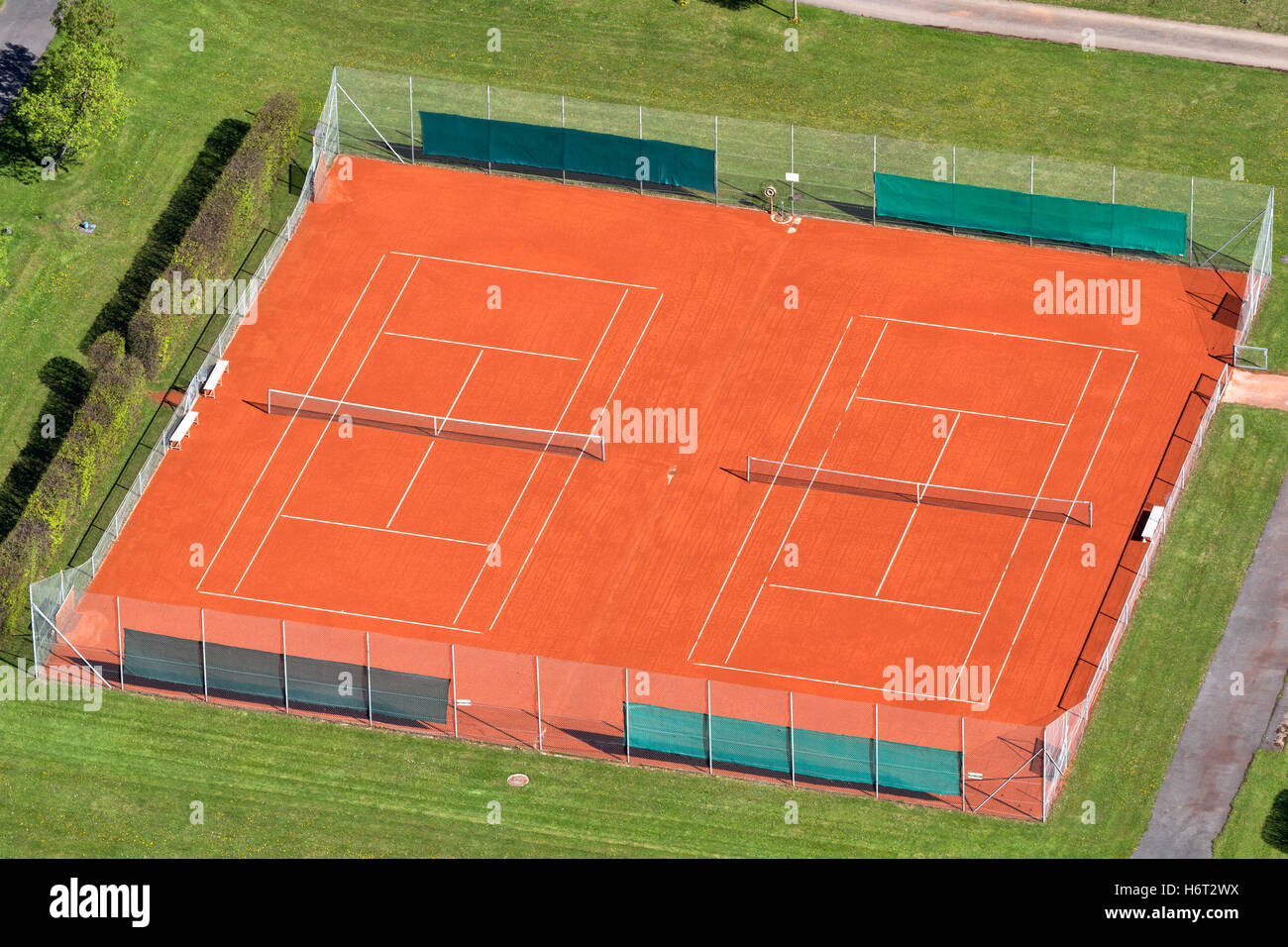 Tennisplatz von oben -Fotos und -Bildmaterial in hoher Auflösung – Alamy