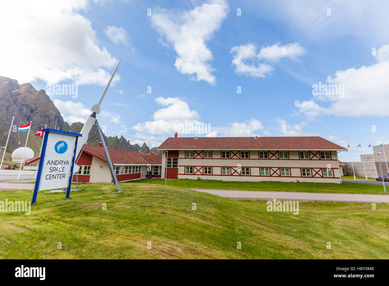 Norwegian Space Center at Andenes, Andoya, Norwegen startet Raketen in ...