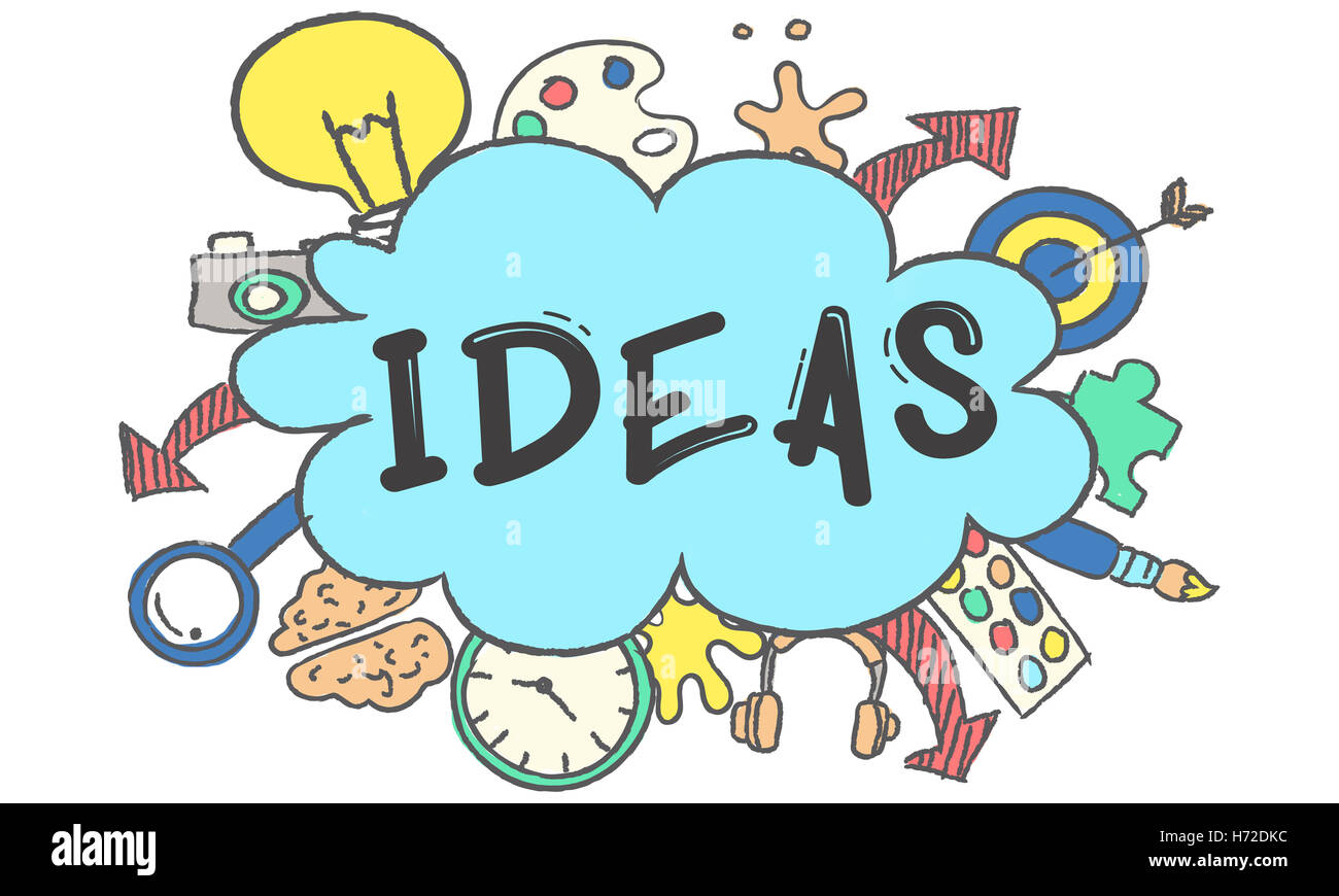 Idee Bubbel Clipart 3d Man Denken Mit Der Idee Glühbirne In