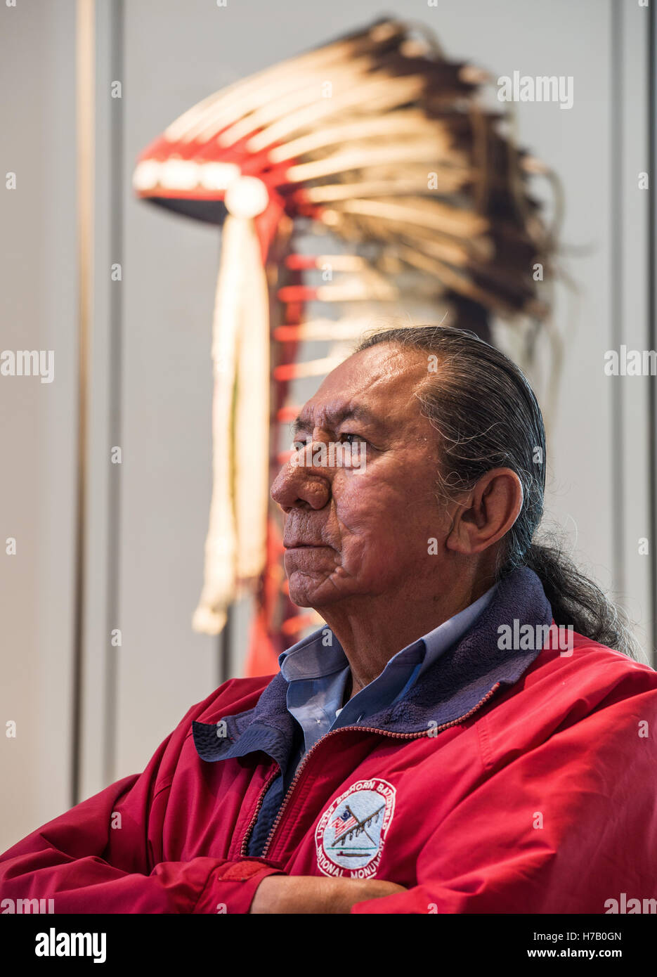 Chief Sitting Bull Sitting Bull Stockfotos & Chief Sitting Bull Sitting ...