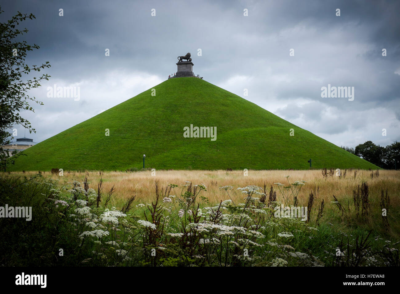 Löwenhügel, Schlachtfeld von Waterloo, Belgien Stockfotografie - Alamy