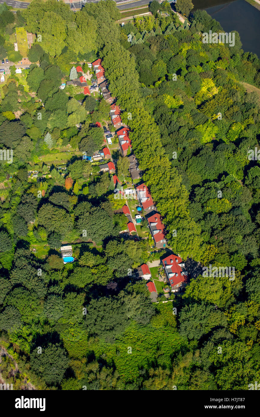 Luftaufnahme, Oberhausen Neue Mitte Ripshorster Strasse, historische ...