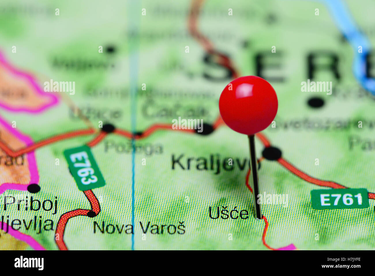 Serbien karte -Fotos und -Bildmaterial in hoher Auflösung – Alamy