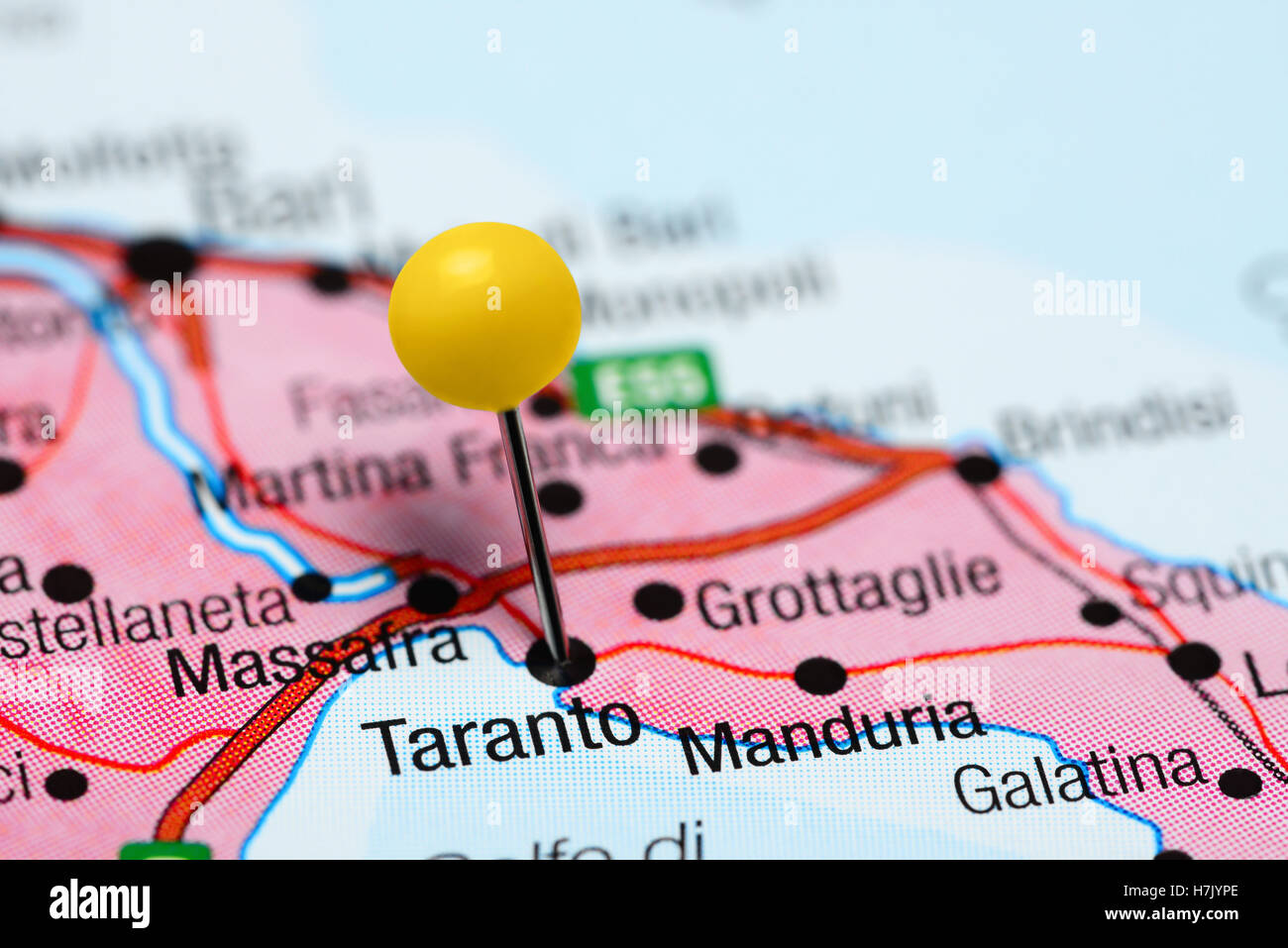 Taranto map -Fotos und -Bildmaterial in hoher Auflösung – Alamy