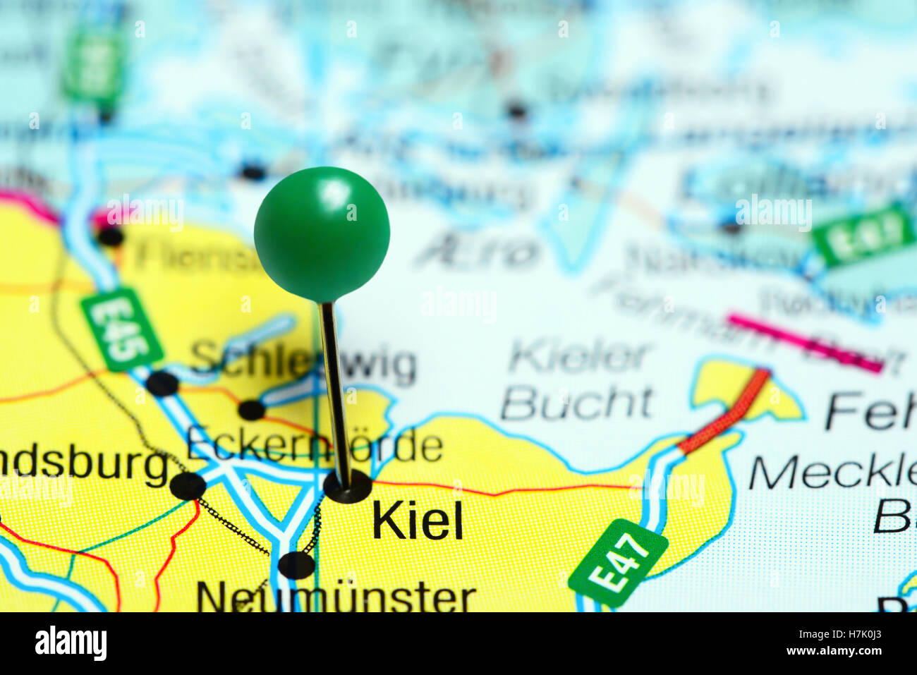 Karte von kiel -Fotos und -Bildmaterial in hoher Auflösung – Alamy