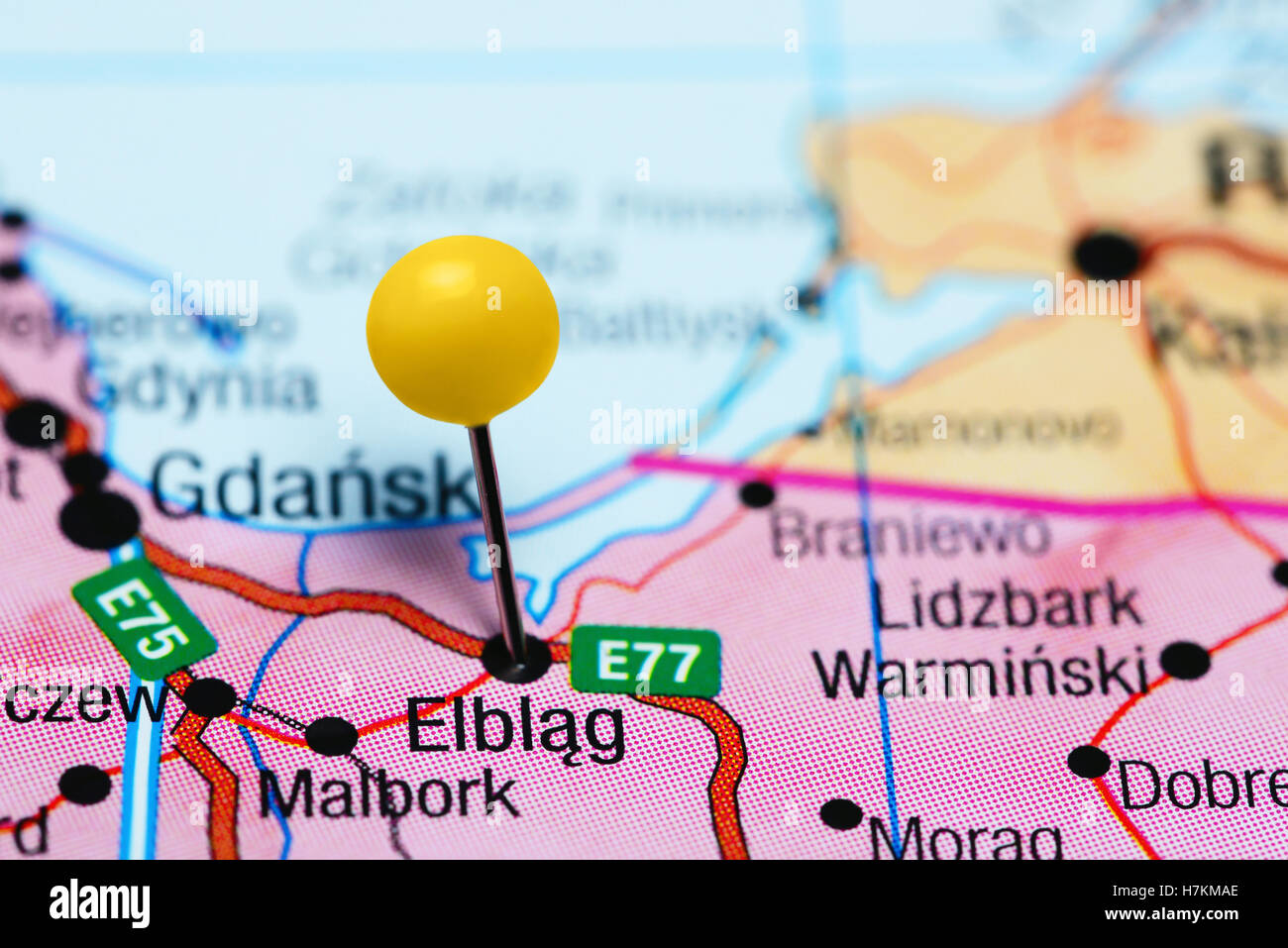 Mappa di elblag -Fotos und -Bildmaterial in hoher Auflösung – Alamy