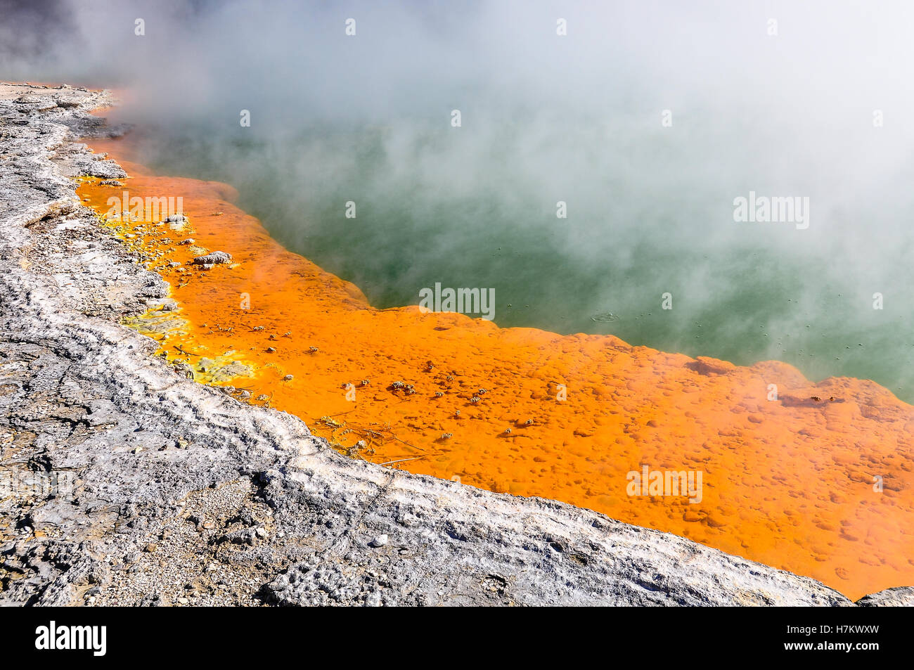 Champagner pool neuseeland -Fotos und -Bildmaterial in hoher Auflösung ...