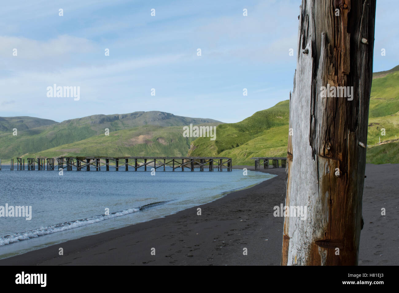 Alaska, Aleuten-Inselkette, Ratte Inseln Kiska Island National Historic ...