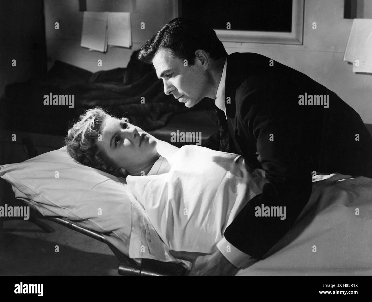 Gefangen (gefangen) USA 1949, Regie: Max Ophüls, BARBARA BEL GEDDES ...