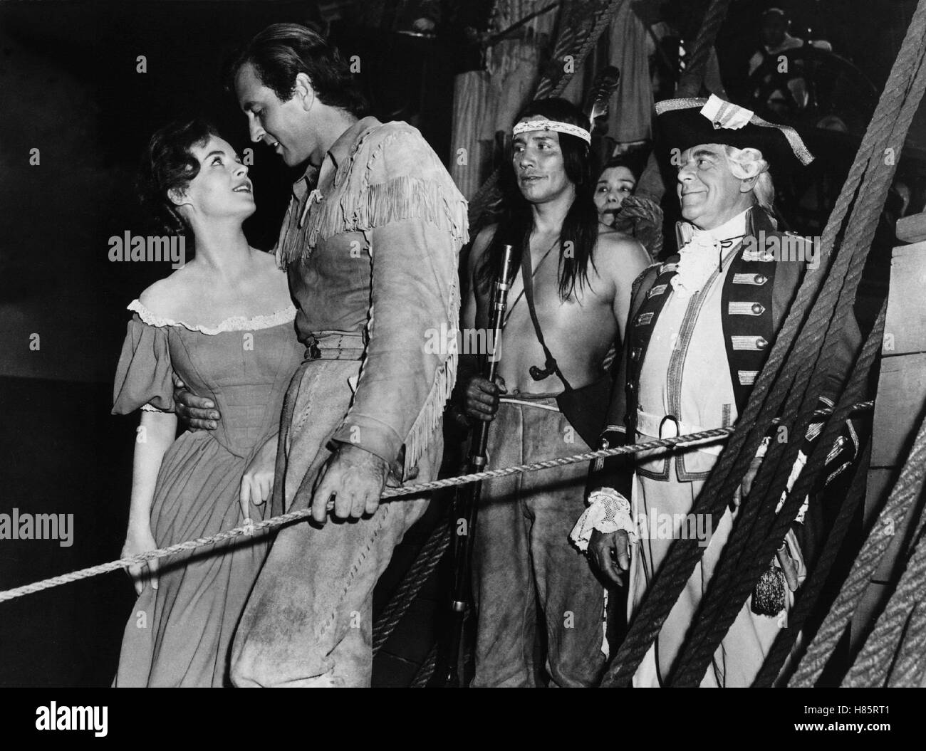 Sein Freund, der Lederstrumpf, (THE PATHFINDER) USA 1952, Regie: Sidney ...