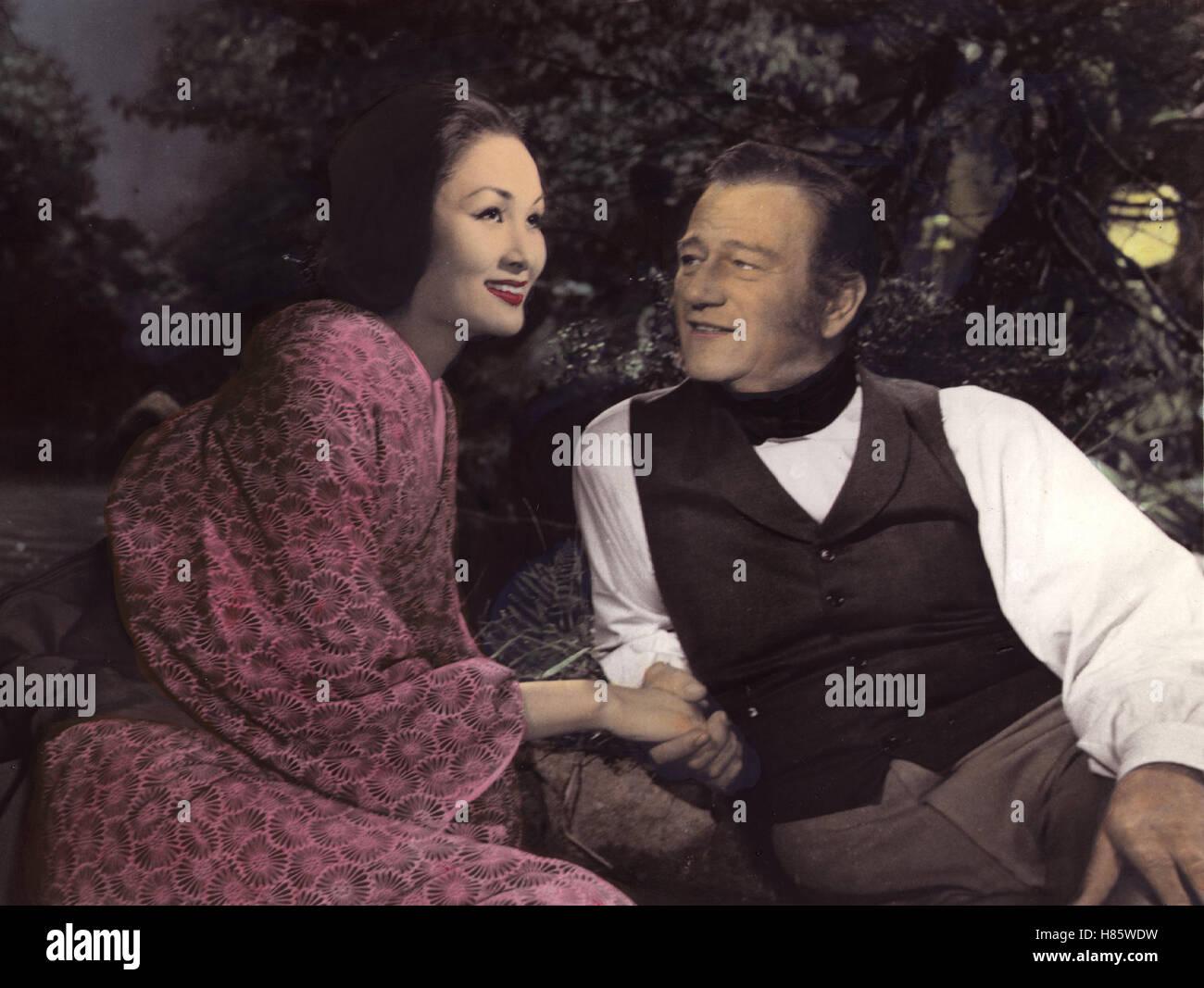 Der Barbar Und Die Geisha, (der Barbar und die GEISHA) USA 1958, Regie: John Huston, EIKO ANDO ...