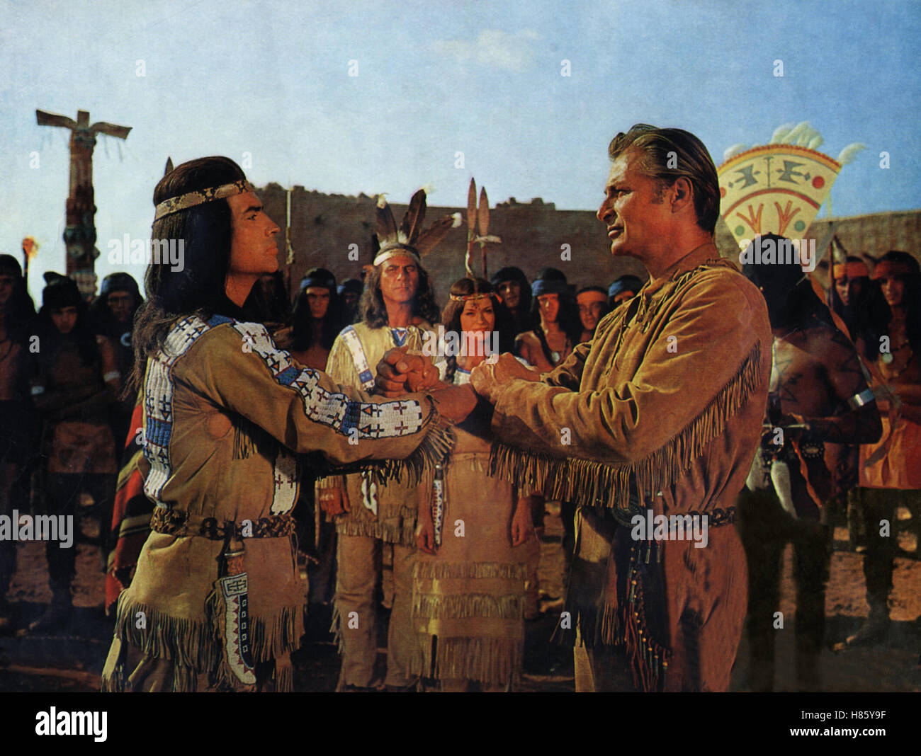 Winnetou I, (WINNETOU ich) D-YUG 1963, Regie: Harald Reinl, PIERRE ...