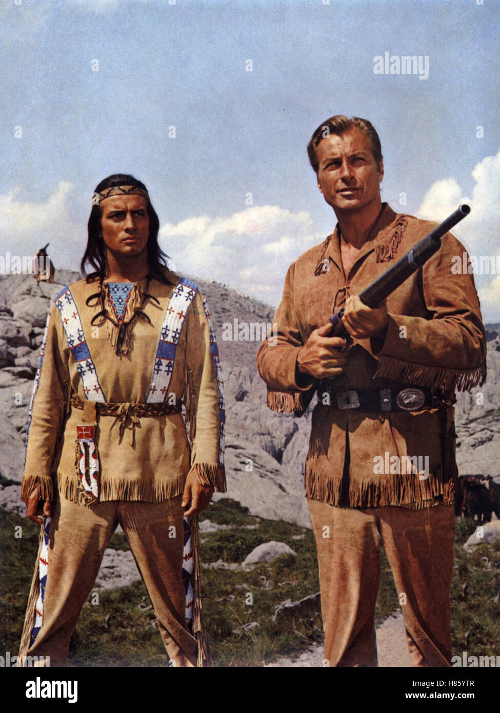 Winnetou, (WINNETOU) D-YU 1965, PIERRE BRICE, LEX BARKER Stichwort ...