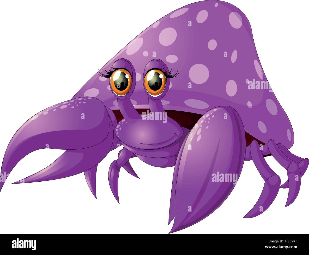 Crab cartoon -Fotos und -Bildmaterial in hoher Auflösung – Alamy