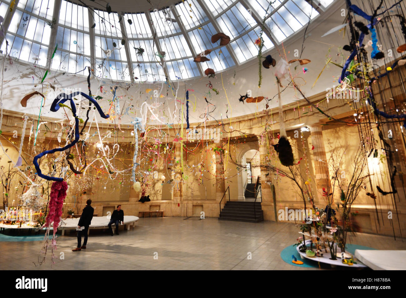 Belgien, Ghent (Gent), Interieur des Museum of Fine Arts (Museum Voor ...