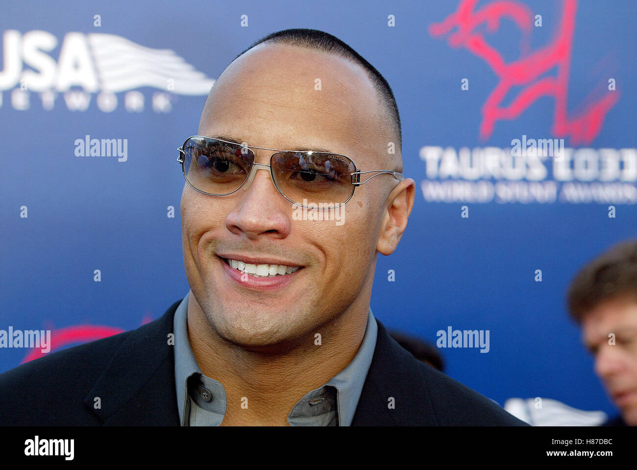 DWAYNE JOHNSON (AKA der Felsen) 3. WORLD STUNT AWARDS PARAMOUNT STUDIOS HOLLYWOOD LOS ANGELES ...
