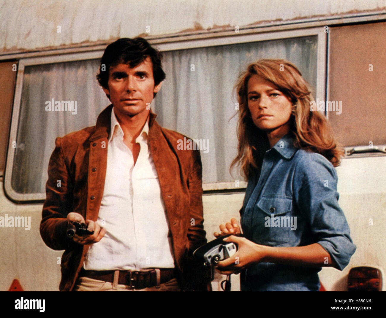 Duell in Vaccares, (Wohnwagen, VACCARES) GB-F 1974, Regie: Geoffrey ...