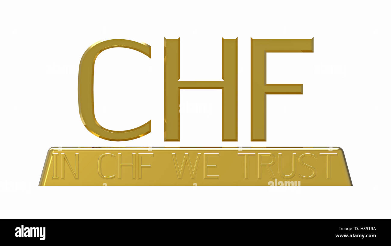Schweizer franken zeichen Ausgeschnittene Stockfotos und -bilder - Alamy