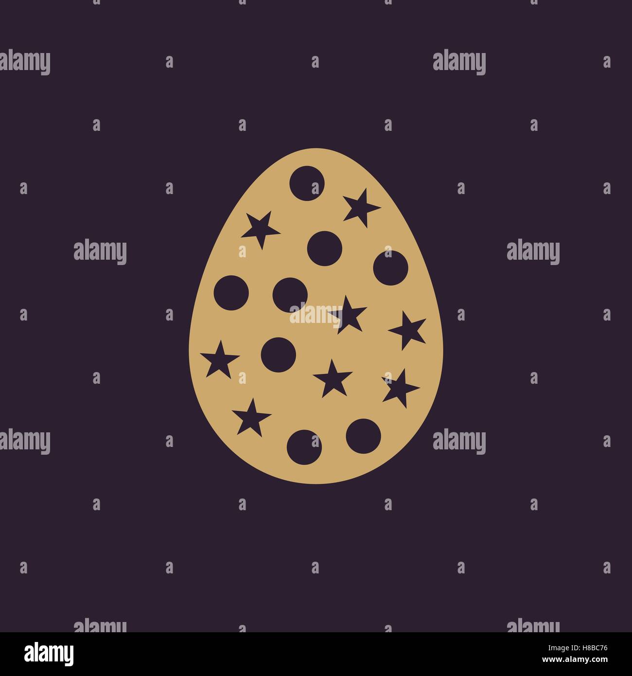 Das Oster-Symbol. Ostern, Ei-Symbol. UI. Web. Logo. Zeichen flaches ... Das Oster-Symbol. Ostern, Ei-Symbol. UI. Web. Logo. Zeichen flaches ...