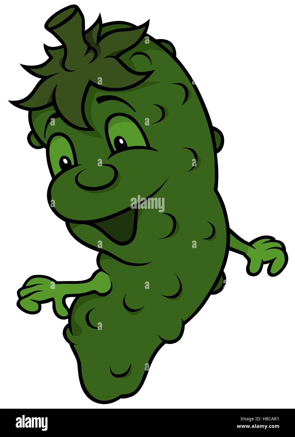 Gurke cartoon -Fotos und -Bildmaterial in hoher Auflösung – Alamy