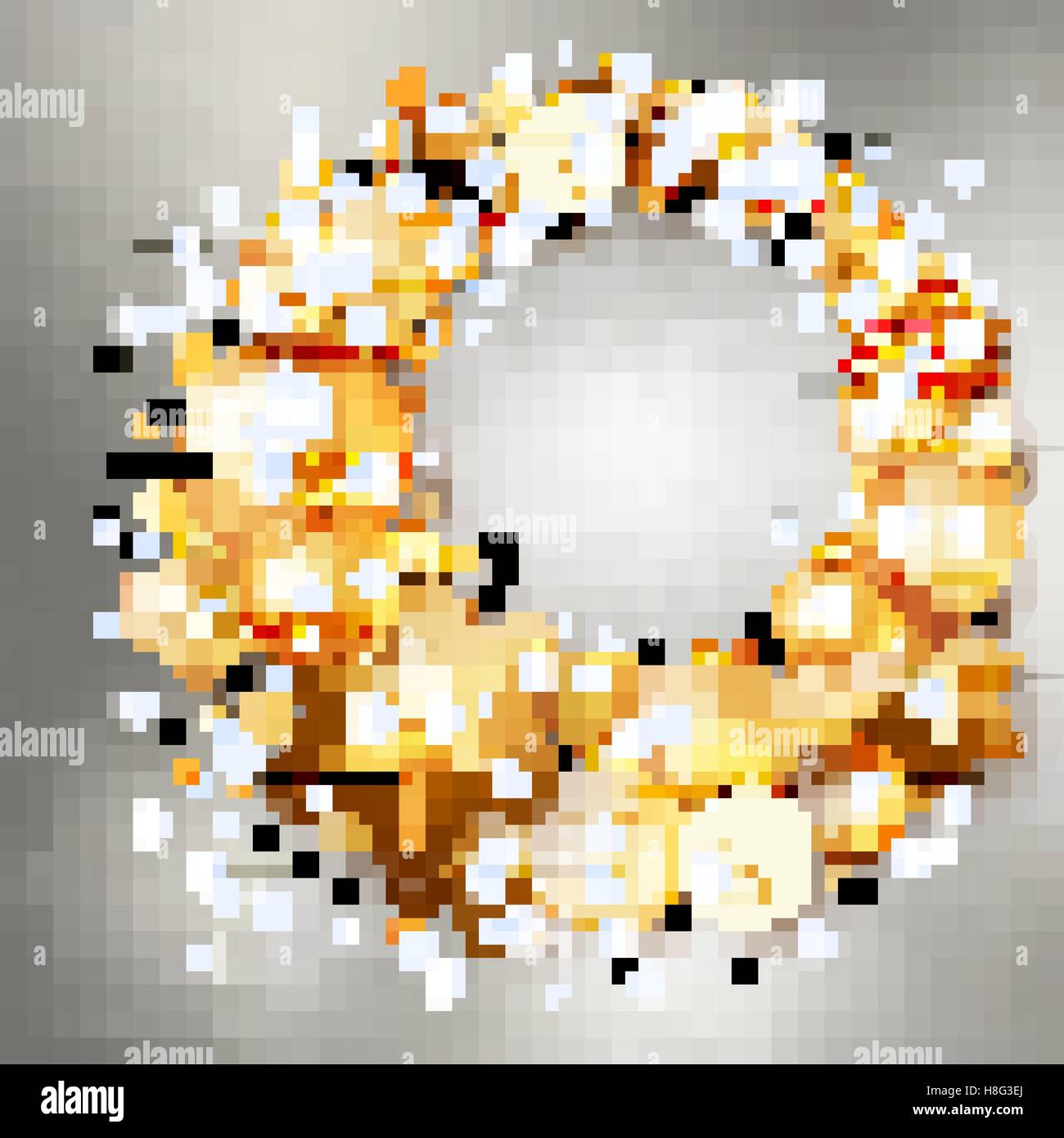 Metallischer roter hintergrund Stock-Vektorgrafiken kaufen - Alamy