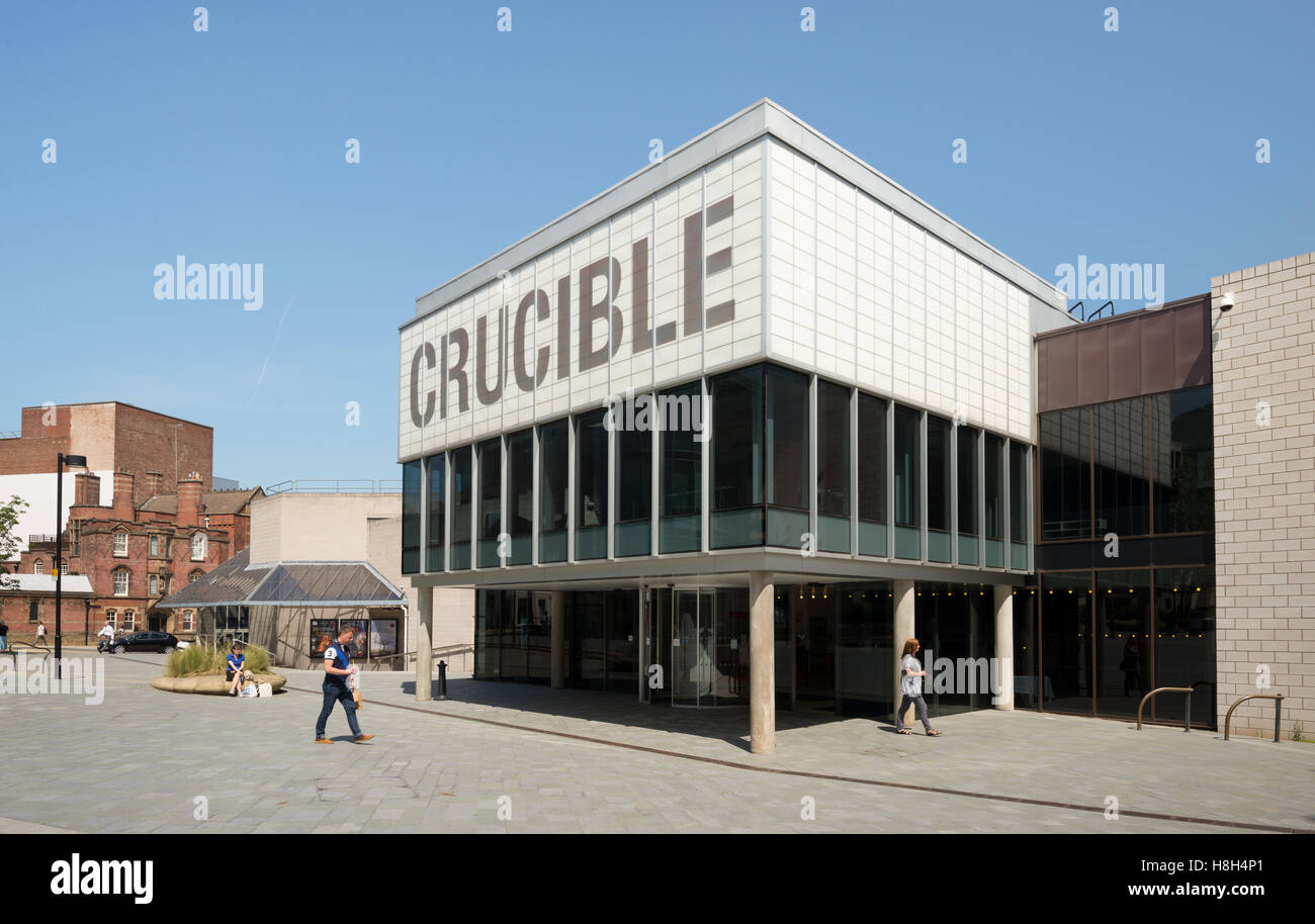 Tiegel Theater Sheffield Stockfotos und -bilder Kaufen - Alamy