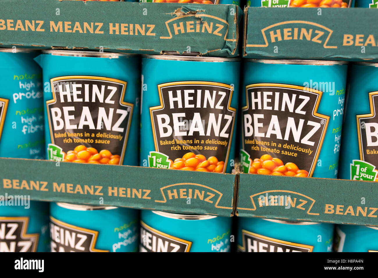 Heinz baked beans -Fotos und -Bildmaterial in hoher Auflösung – Alamy