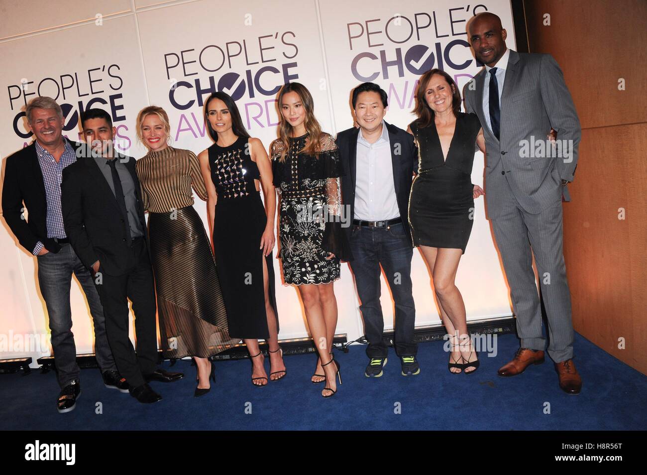 Beverly Hills, CA. 15. November 2016. Wilmer Valderrama, Jordana ...