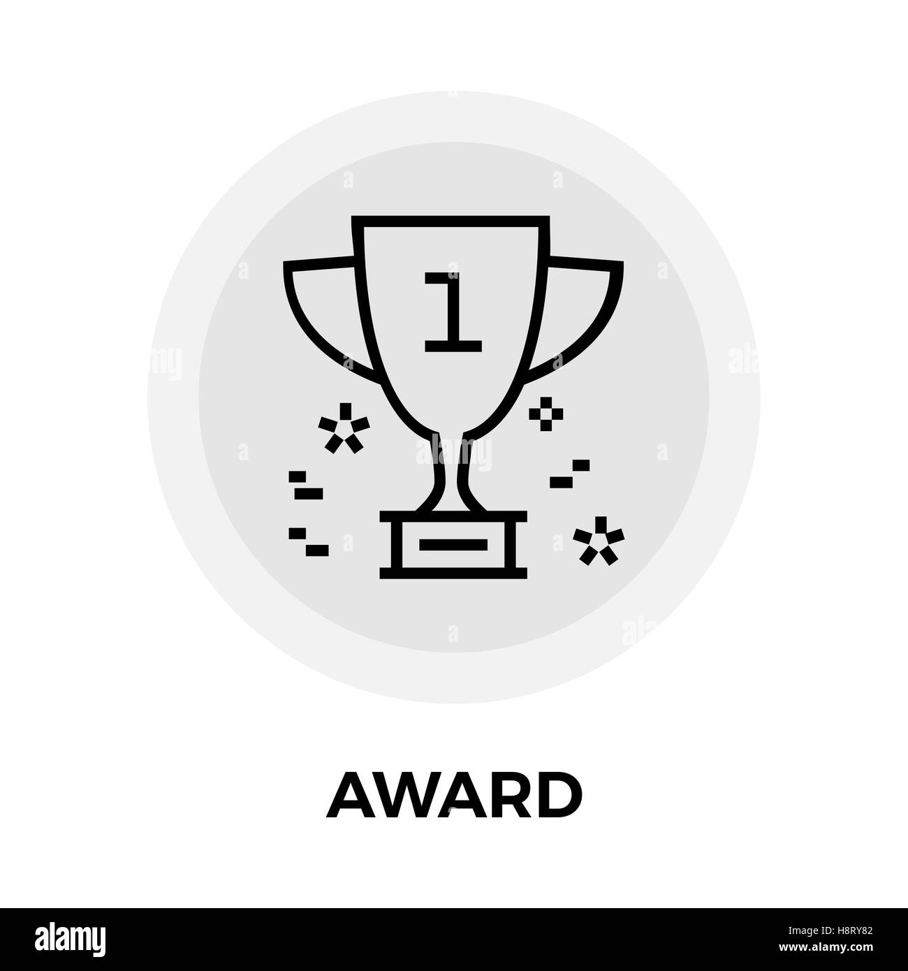 Trophy Cup Pictogram Icon Stockfotos & Trophy Cup Pictogram Icon Bilder ...