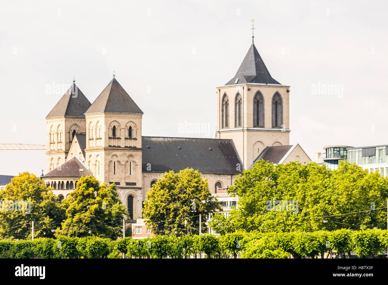 Basilika St. Kunibert, romanische Kirche, Köln, Nordrhein-Westfalen ...