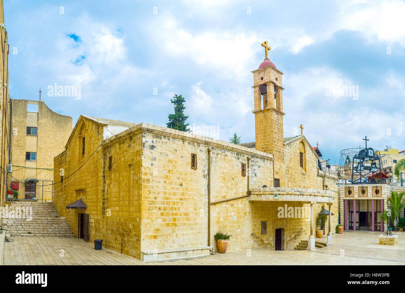 Die Kirche wurde an der Stelle gebaut wo Erzengel St. Gabriel der ...