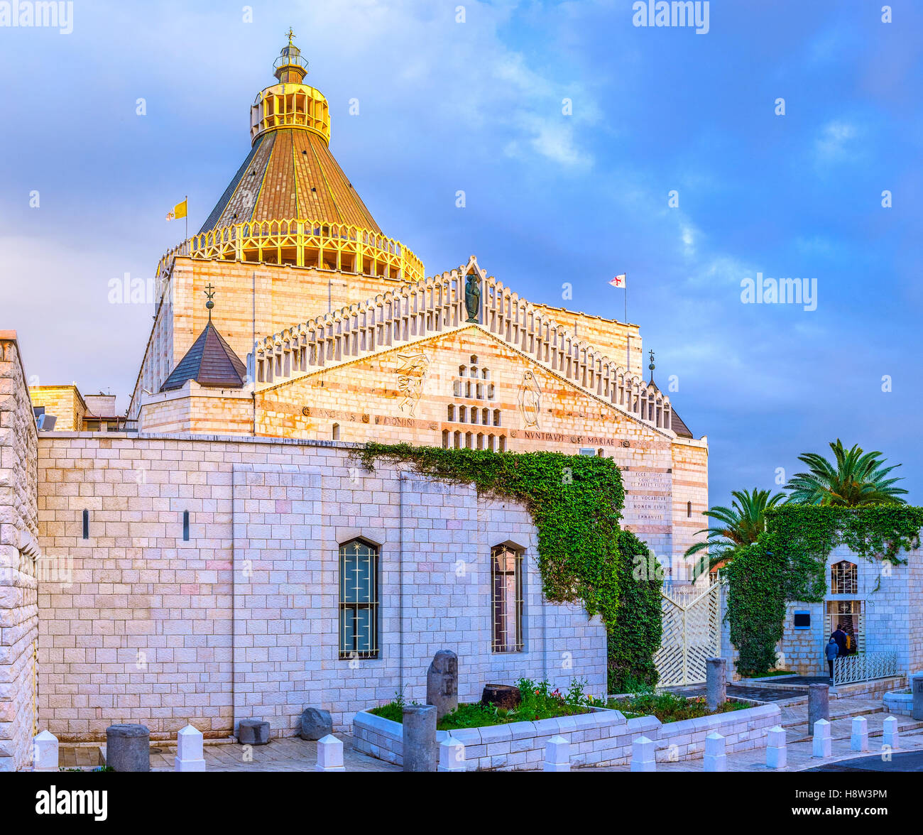 Basilica Annunciation In Nazareth Israel Stockfotos und -bilder Kaufen - Alamy