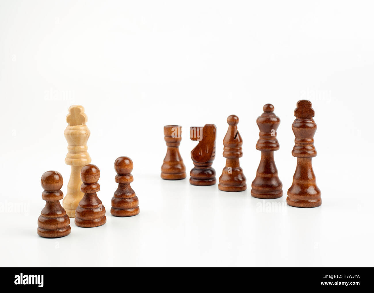 Schach Brettspiel Strategie Spiel Bewegung Stockfotos und -bilder ...