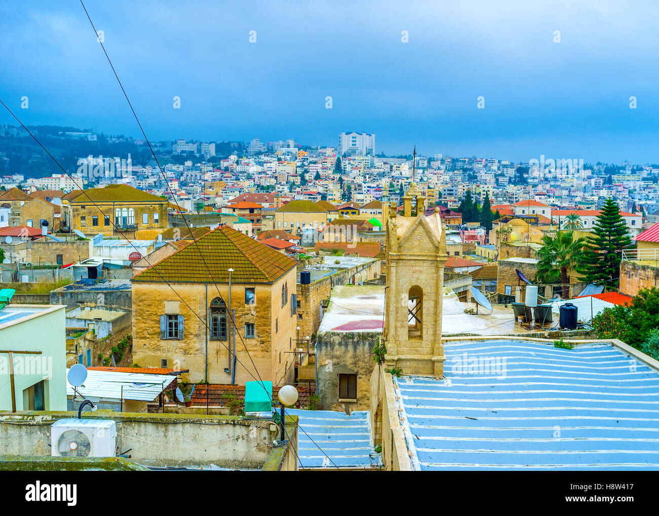 Nazareth aerial Stockfotos und -bilder Kaufen - Alamy