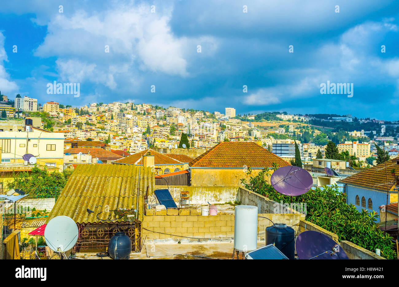 Nazareth aerial Stockfotos und -bilder Kaufen - Alamy