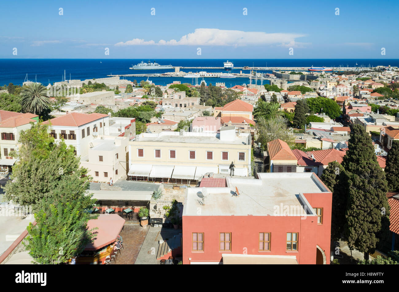 Altstadt von Rhodos Stockfotografie - Alamy