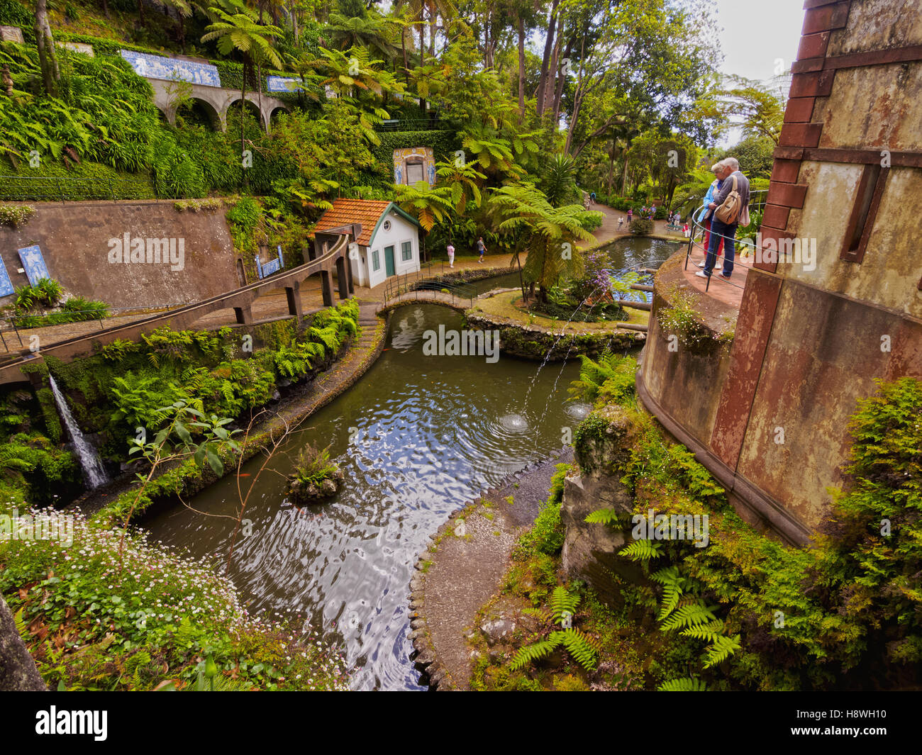 Madeira funchal garden monte palace -Fotos und -Bildmaterial in hoher ...