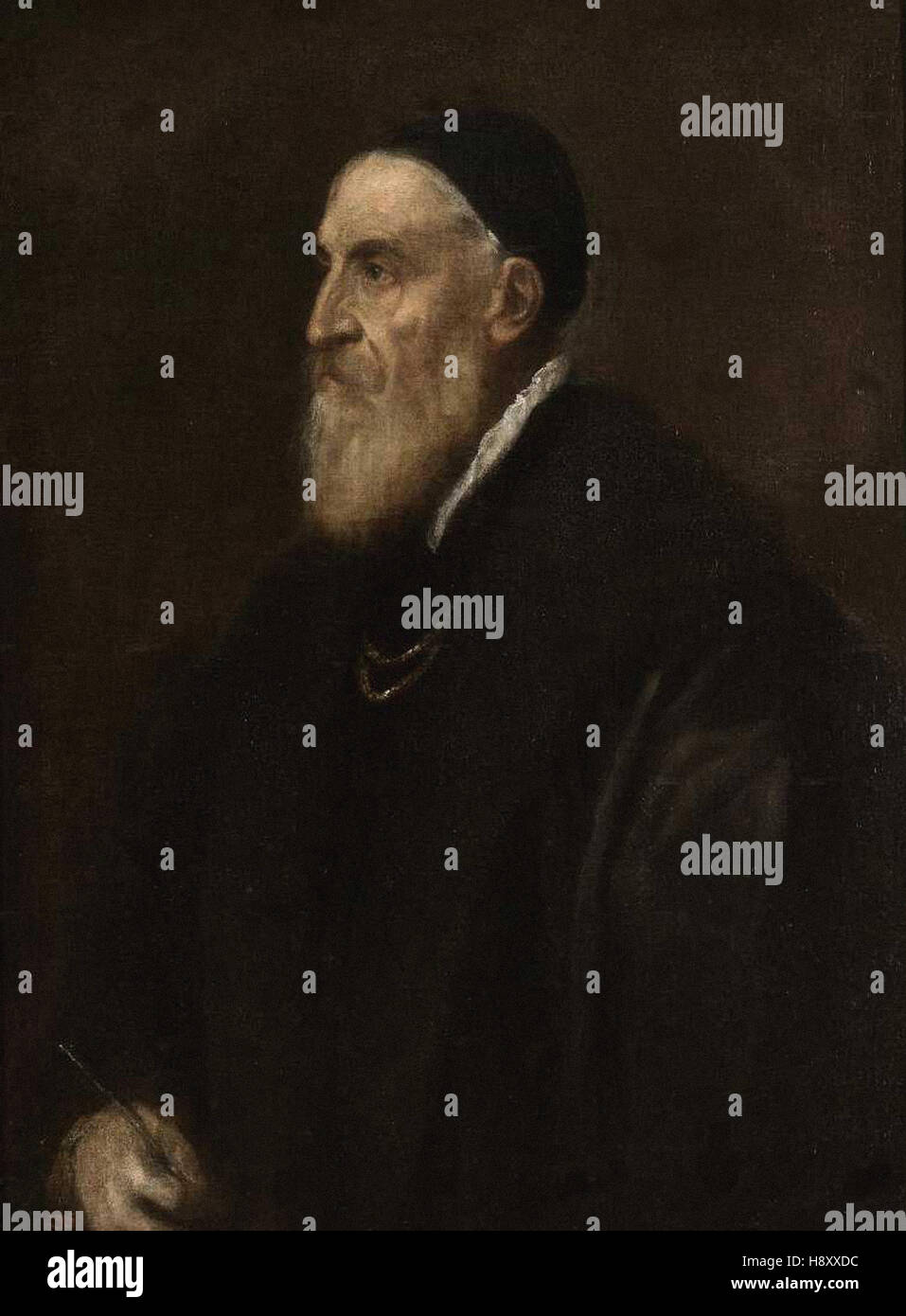 Tizian Selbstportrait Stockfotos und -bilder Kaufen - Alamy