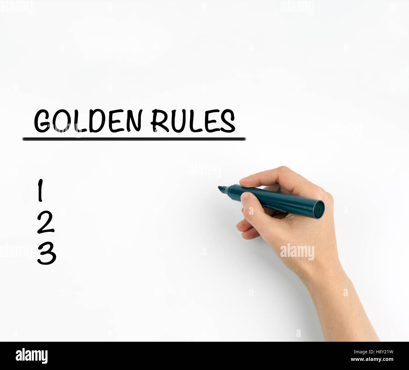 Golden rules -Fotos und -Bildmaterial in hoher Auflösung – Alamy