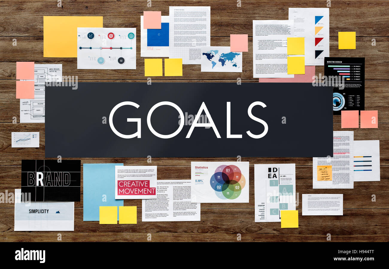 Vision board träume -Fotos und -Bildmaterial in hoher Auflösung – Alamy