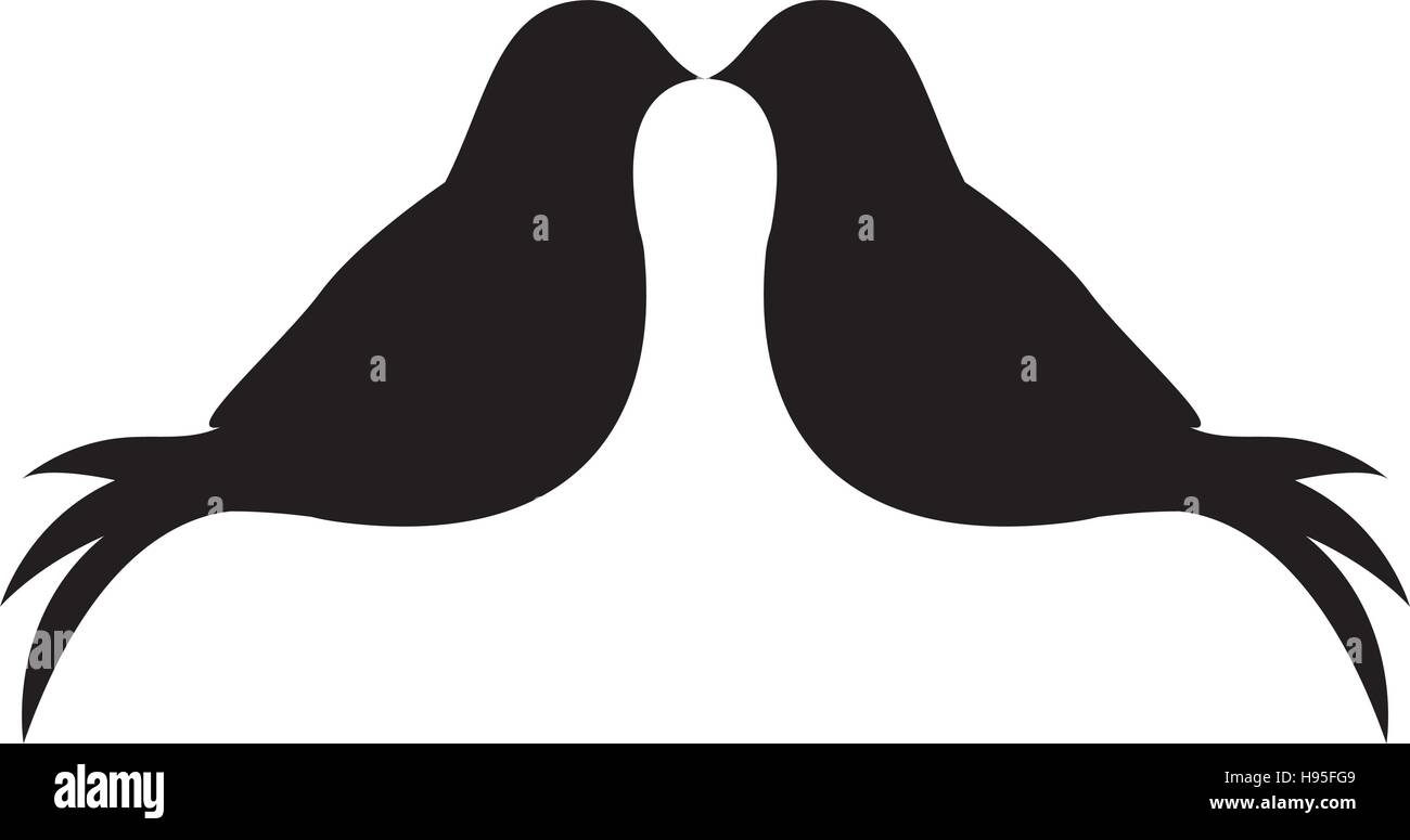 zarte Tauben Symbol Bild Vektor-Illustration-design Stock-Vektorgrafik ...