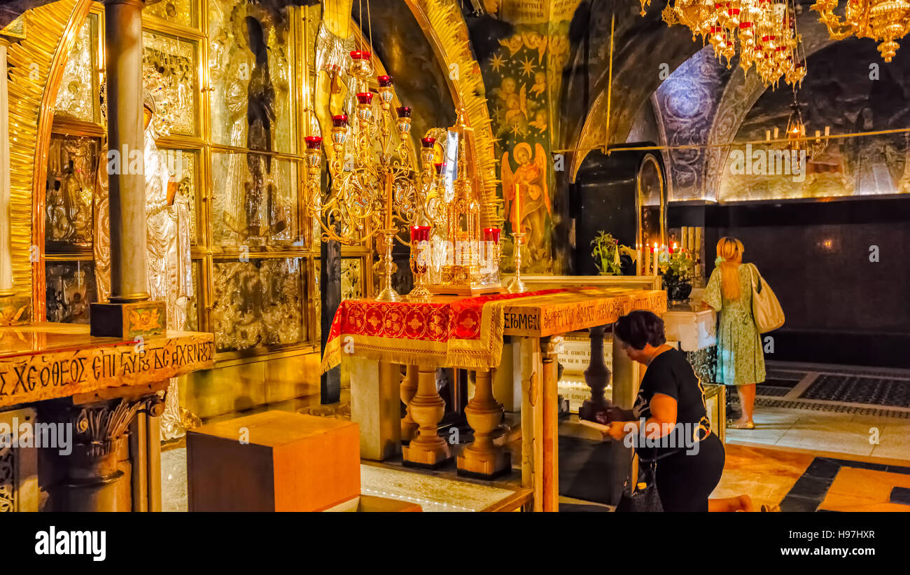 Der altar des heiligen grabes jerusalem -Fotos und -Bildmaterial in hoher Auflösung – Alamy