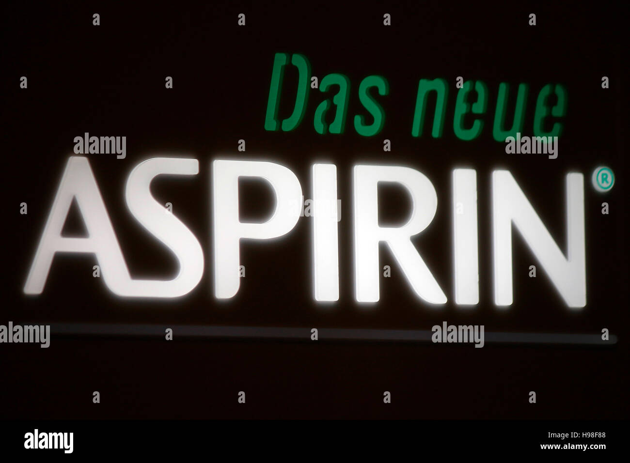 Aspirin logo -Fotos und -Bildmaterial in hoher Auflösung – Alamy